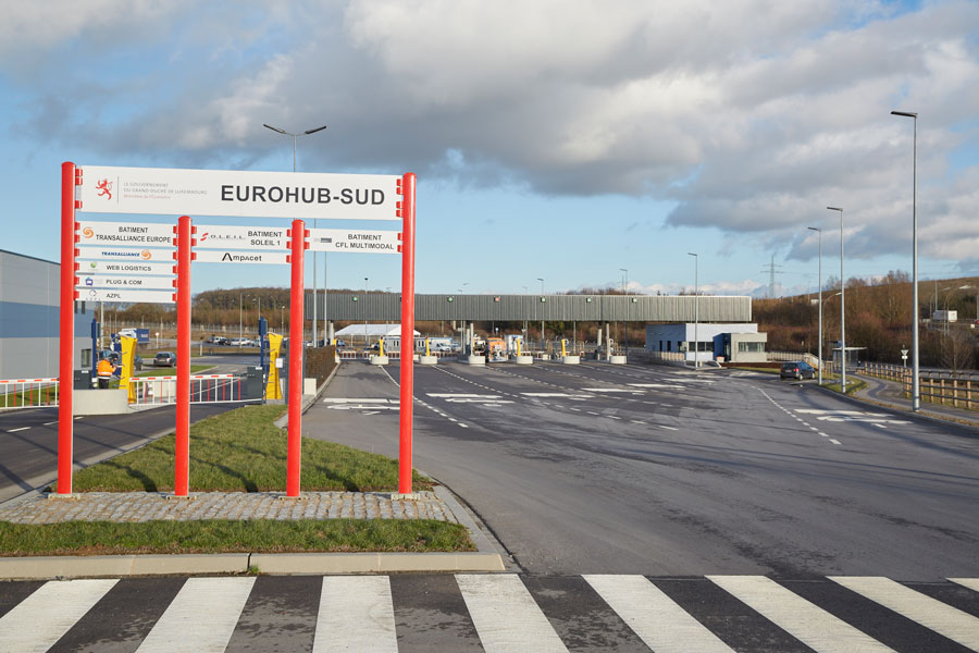 L’aménagement des infrastructures du centre logistique de l’Eurohub Sud ...