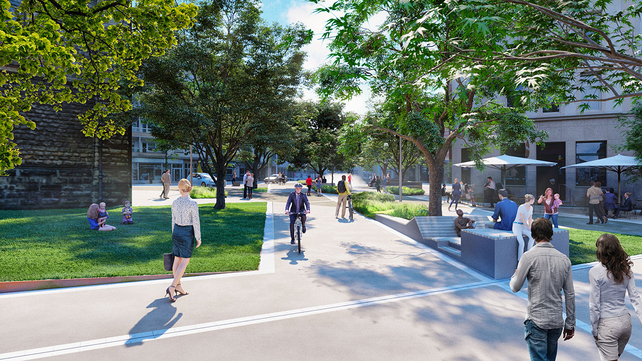 Shared space: un nouveau look pour Dudelange - On dirait le sud