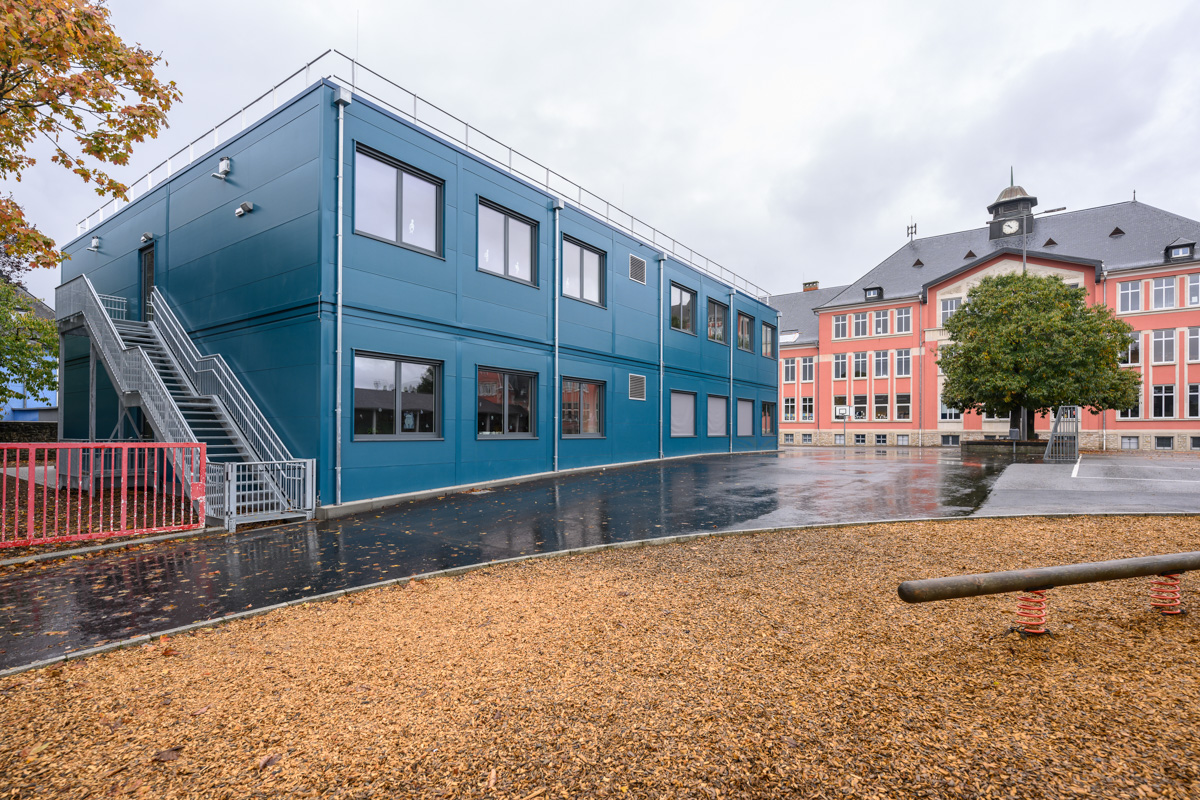 Rénovation de l’école Brill et bâtiment provisoire - On dirait le sud